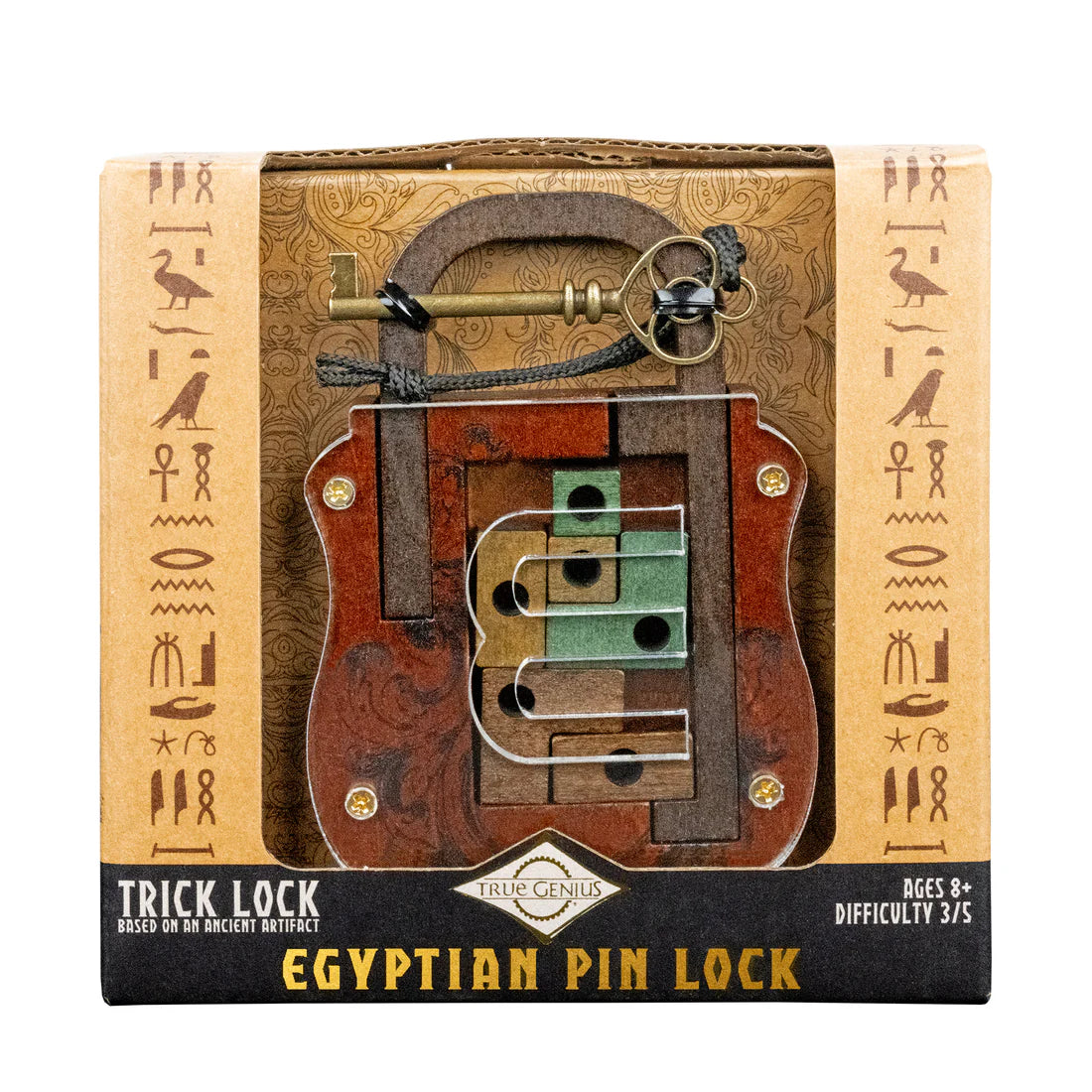 Egyptian Pin Lock | Project Genius – The Curious Bear Toy & Book Shop