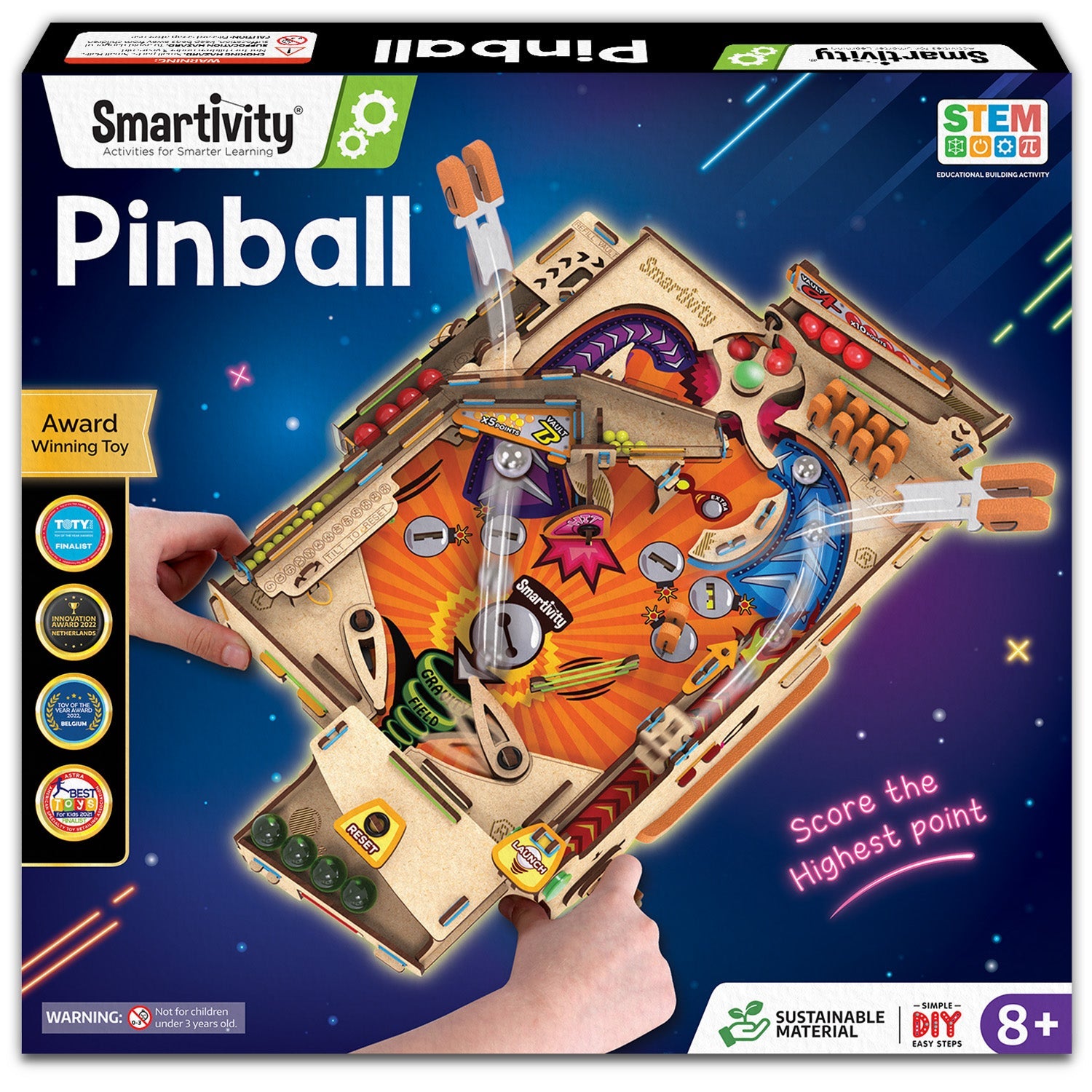 Pinball Machine STEAM Kit | Smartivity Labs – The Curious Bear Toy ...