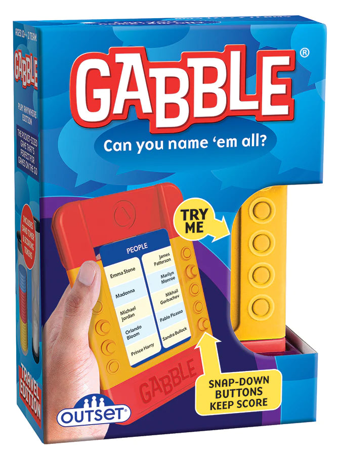 Gabble - Travel Edition – The Curious Bear Toy & Book Shop