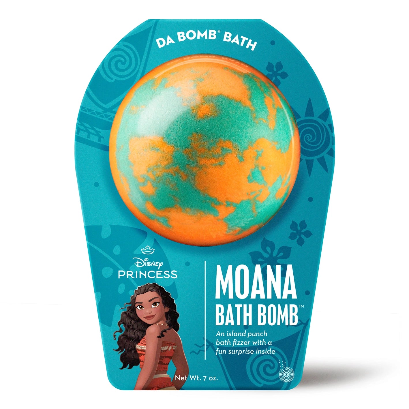 Moana Bath Bomb | Da Bomb Fizzers – The Curious Bear Toy & Book Shop