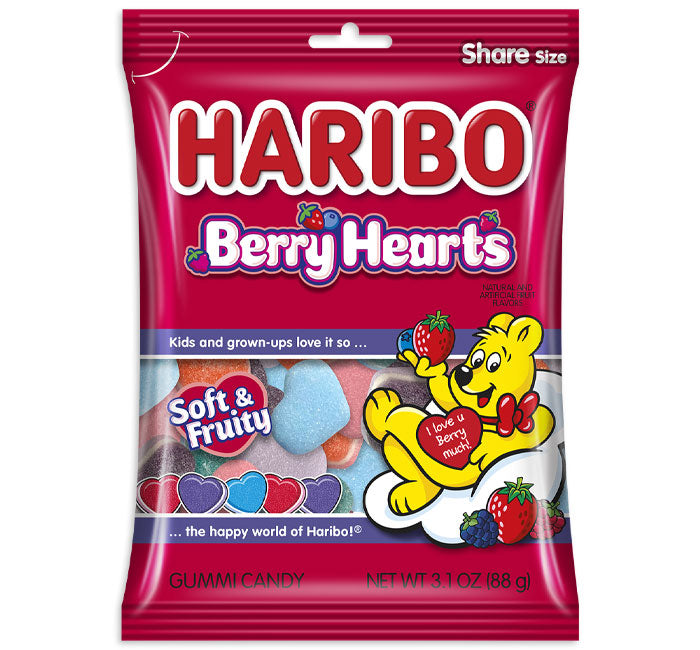 Valentine Berry Hearts | Haribo – The Curious Bear Toy & Book Shop