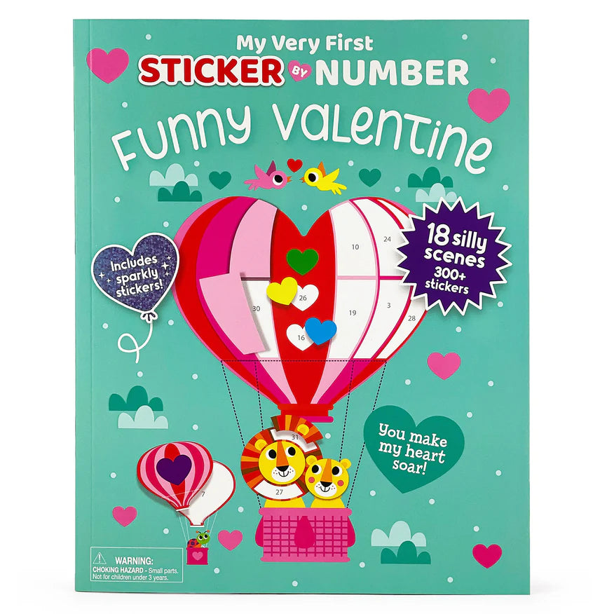 My Very First Sticker By Number: Funny Valentine | Cottage Door Press ...