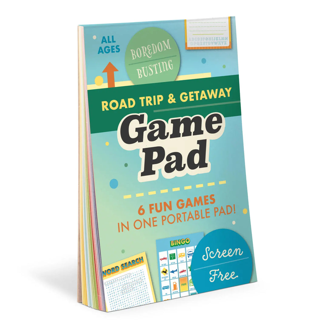 Roadtrip & Getaway On-The-Go Game Pad, Travel Car Activities Book for ...