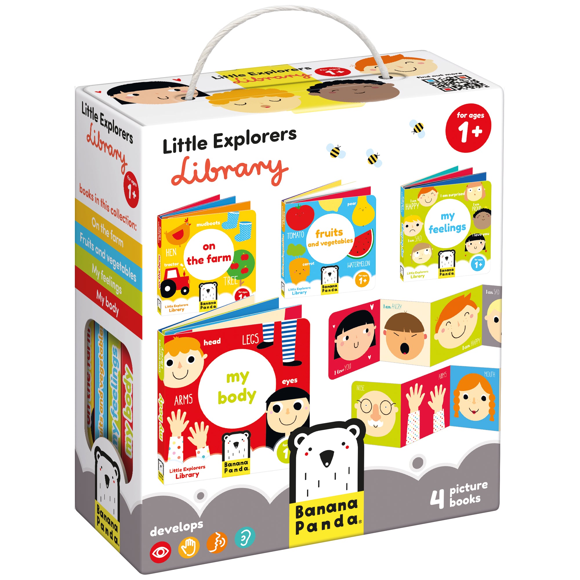 Little Explorers Library | Banana Panda – The Curious Bear Toy & Book Shop