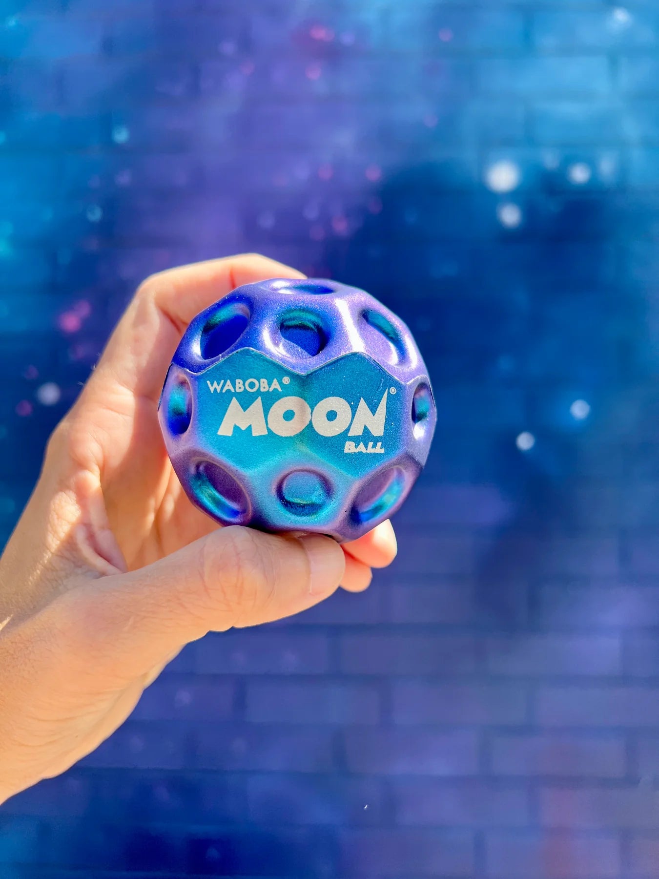 Metallic Moon Ball | Waboba – The Curious Bear Toy & Book Shop