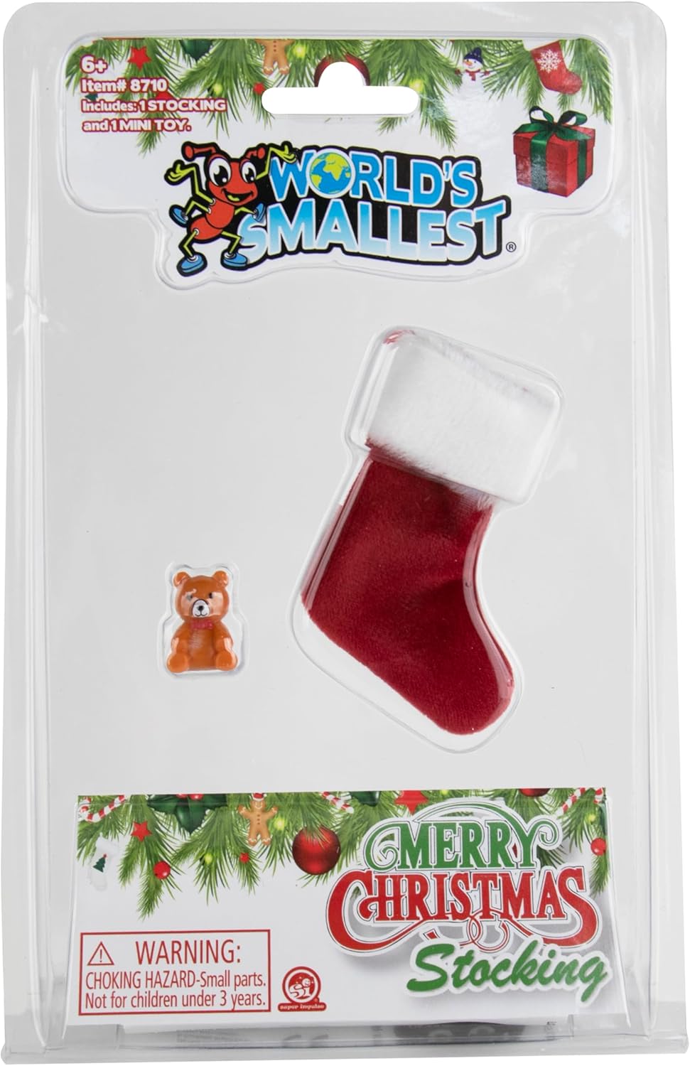 World's Smallest Christmas Stocking – The Curious Bear Toy & Book Shop