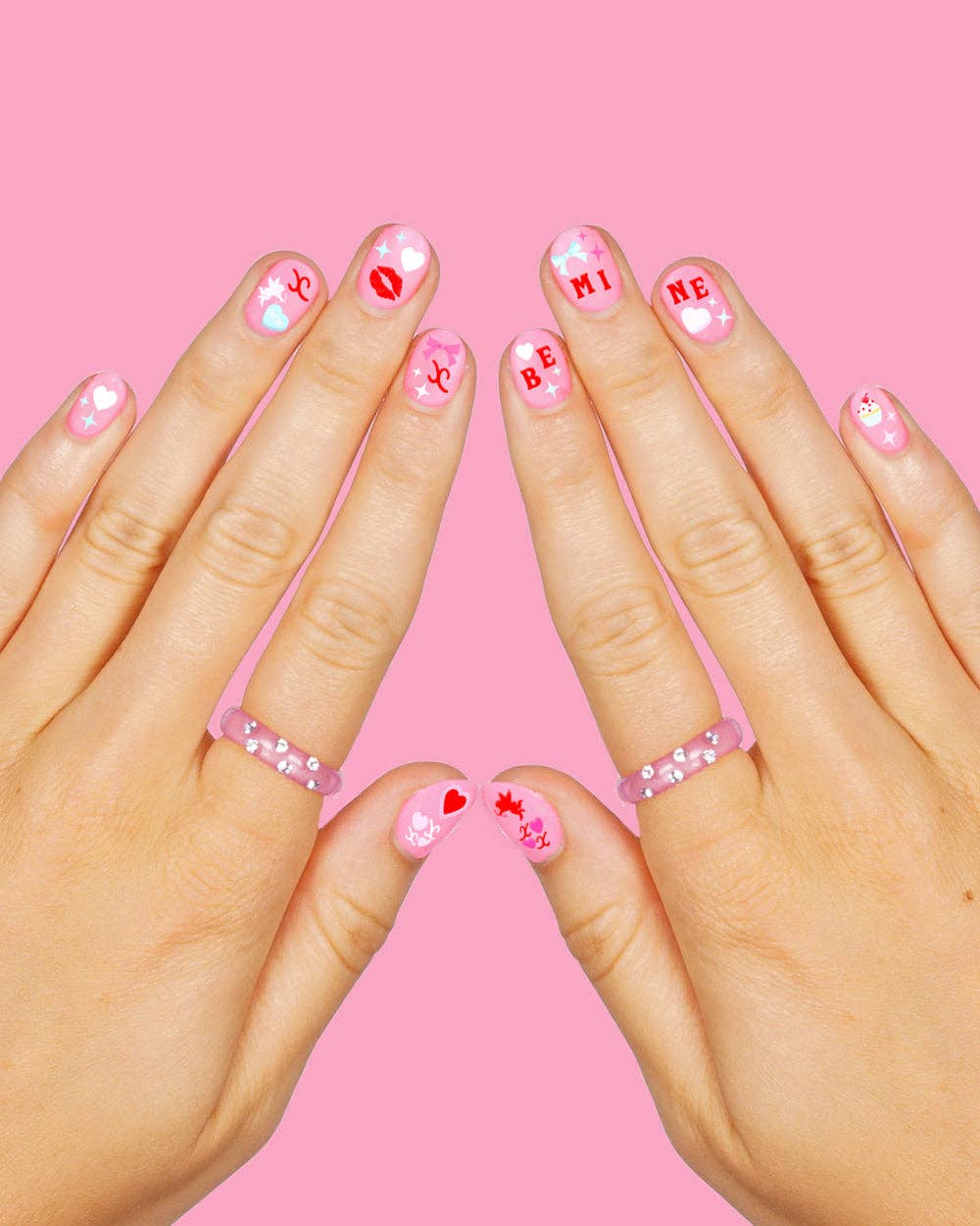 Valentine's Be Mine Nail Stickers | xo, Fetti – The Curious Bear Toy ...