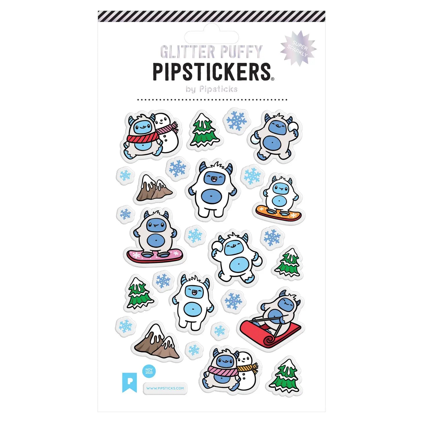Puffy Playful Yetis | Pipsticks – The Curious Bear Toy & Book Shop
