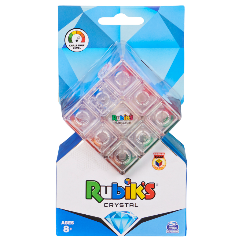 Rubiks 3x3 Crystal Cube — The Curious Bear Toy & Book Shop