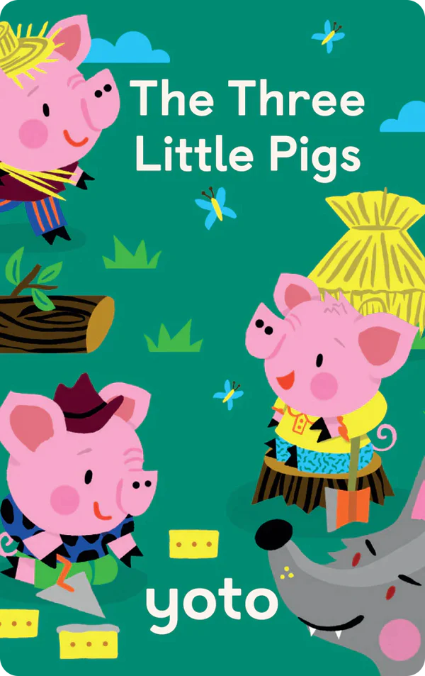 Yoto - The Three Little Pigs — The Curious Bear Toy & Book Shop